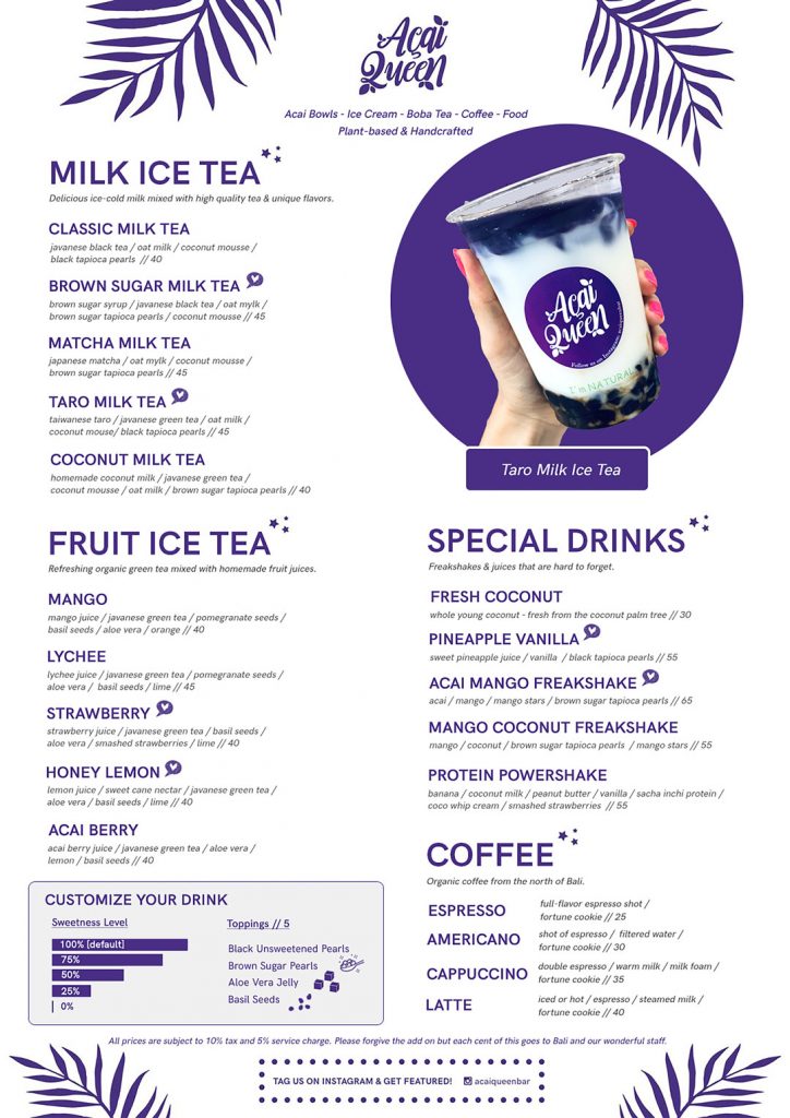 Acai Queen - DREAMY ACAI BOWLS, SWINGS & FOOD